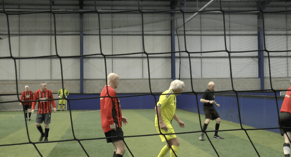 How taking part in walking football “changes lives” for the elderly
