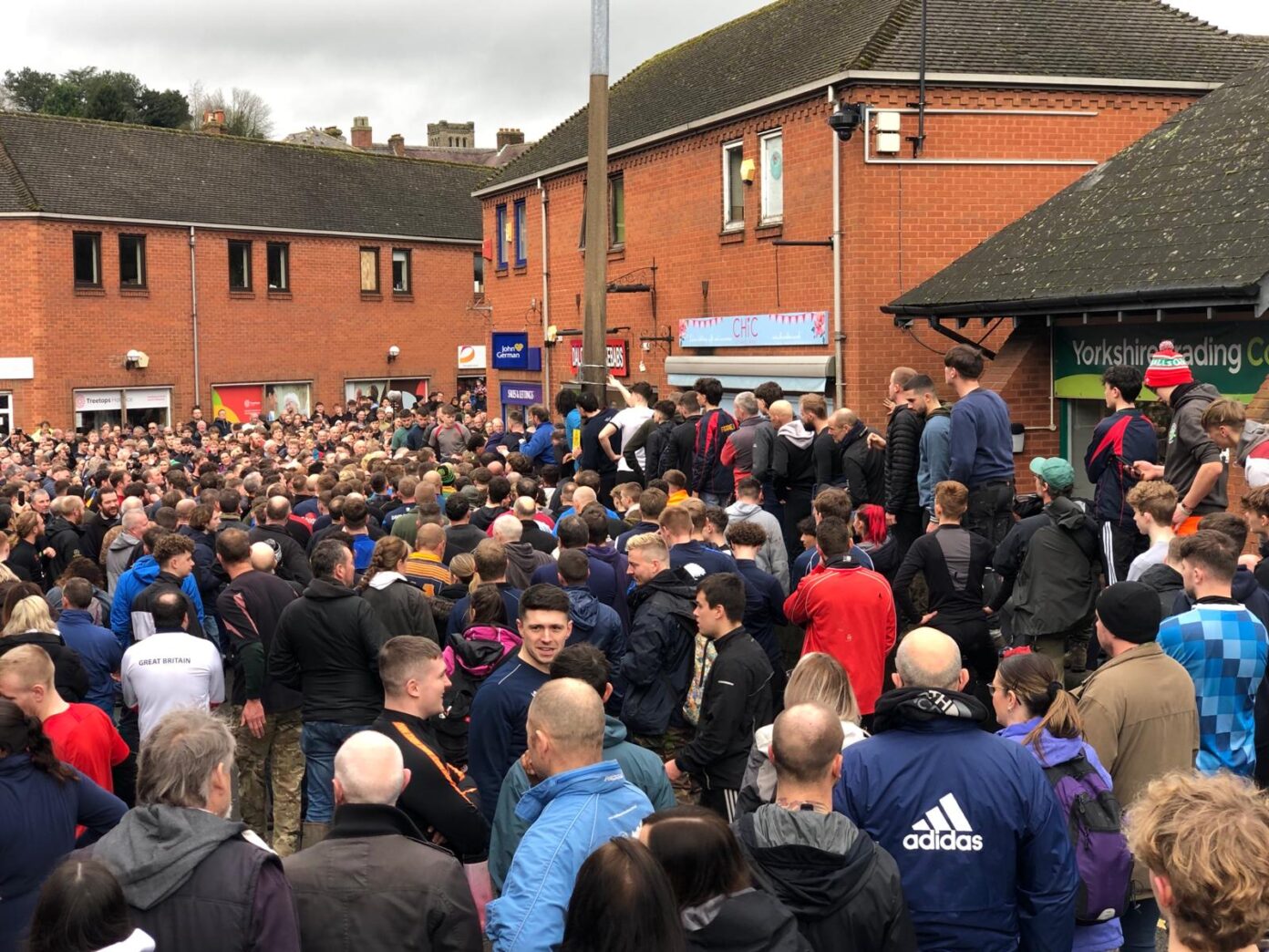 Recap from Ashbourne Royal Shrovetide 2024 as Up'ards win 2-0 against ...
